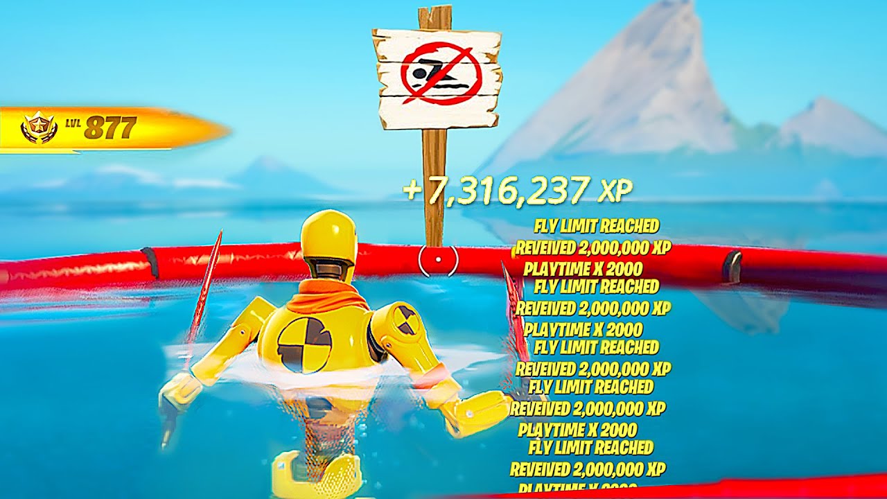 Fortnite *BEST* AFK XP GLITCH In Season 4 Chapter 3! (MAP CODE + 836K ...