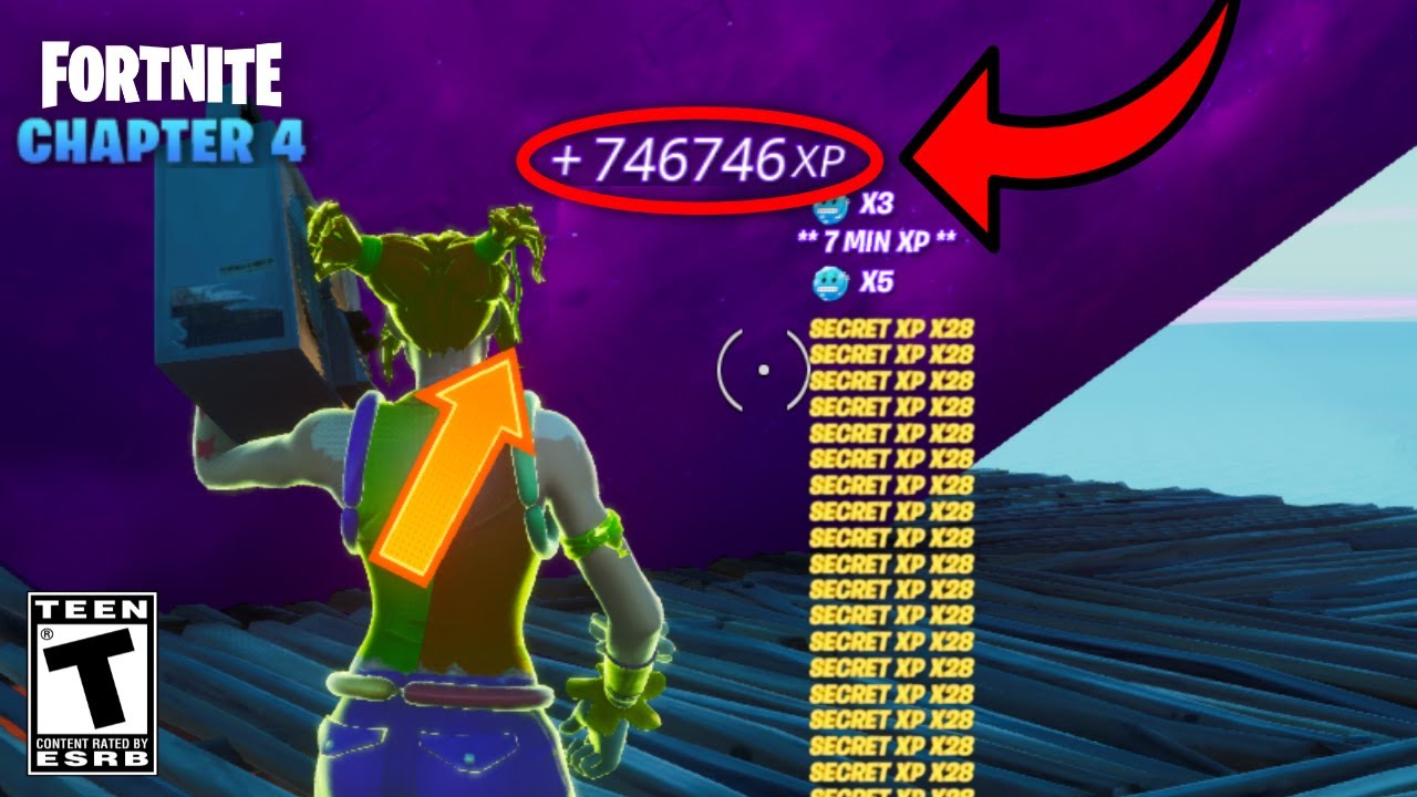 INSANE Fortnite *SEASON 1 CHAPTER 4* AFK XP GLITCH In Chapter 4! (MAP ...