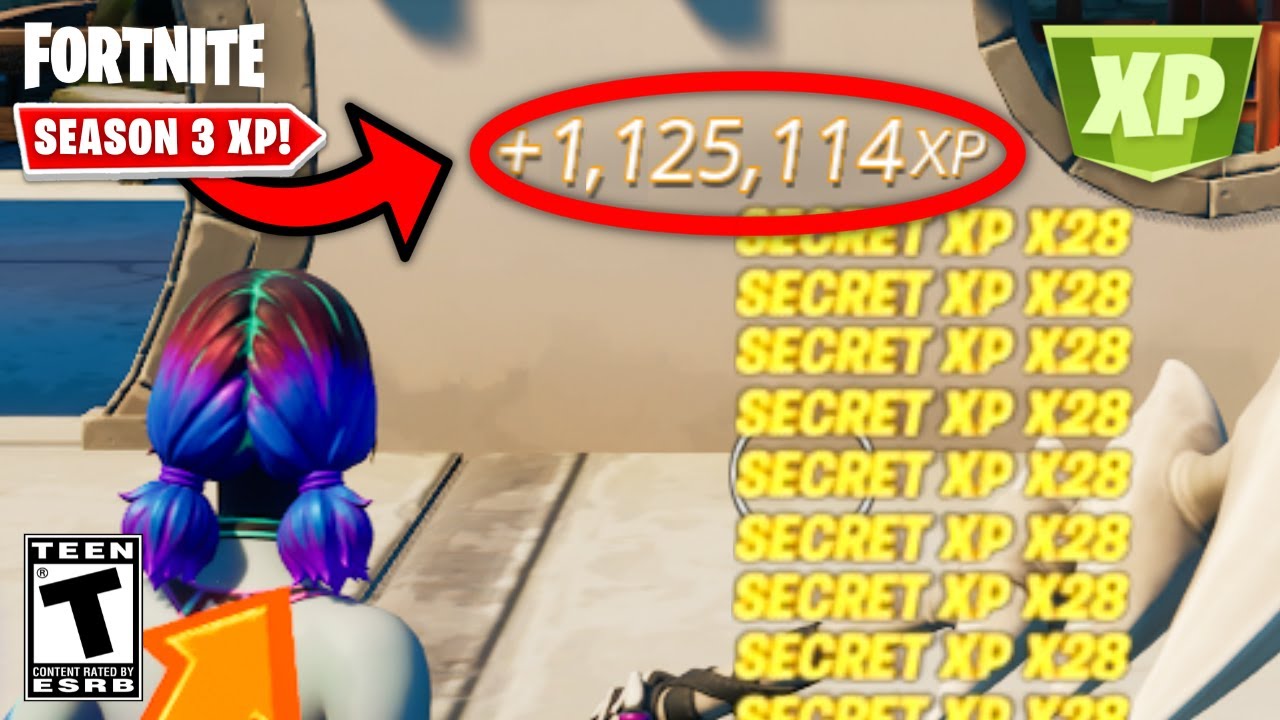 Fortnite *SEASON 3 CHAPTER 4* AFK XP GLITCH In Chapter 4! (OVER 1MIL XP) │ フォートナイト動画まとめ