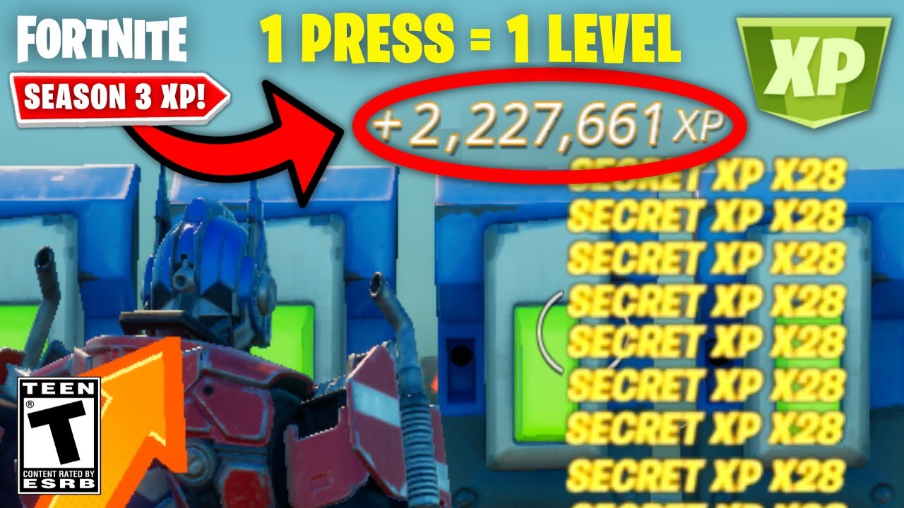 OVERPOWERED Fortnite *SEASON 3 CHAPTER 4* AFK XP GLITCH In Chapter 4! (OVER 1MIL XP) │ フォートナイト動画まとめ