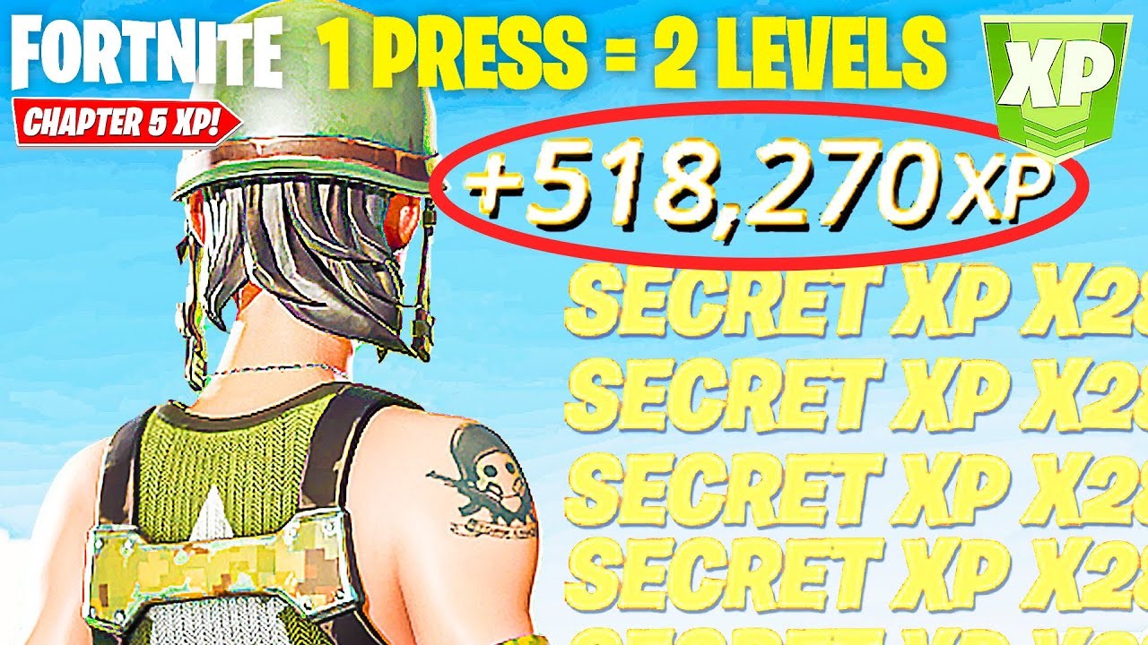 New INSANE Fortnite XP GLITCH to Level Up Fast in Chapter 5 Season 1! │ フォートナイト動画まとめ