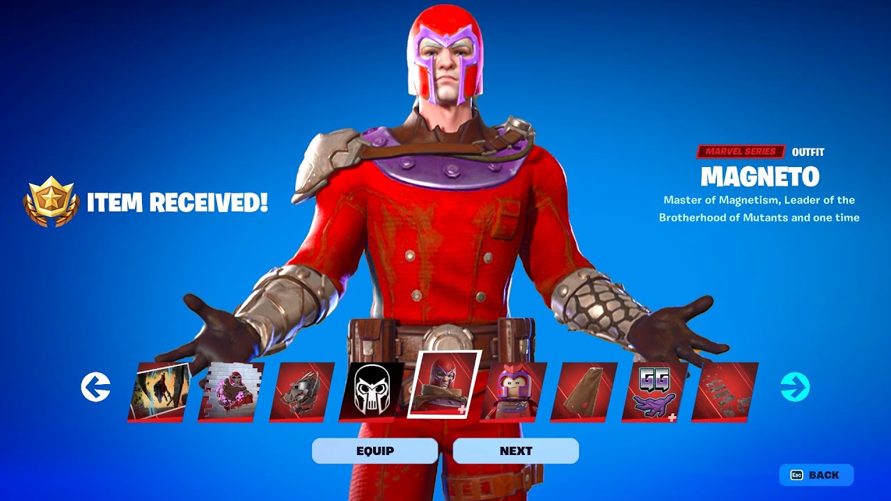 How to Unlock MAGNETO Skin in Fortnite (Unlock ALL Magneto Challenges ...