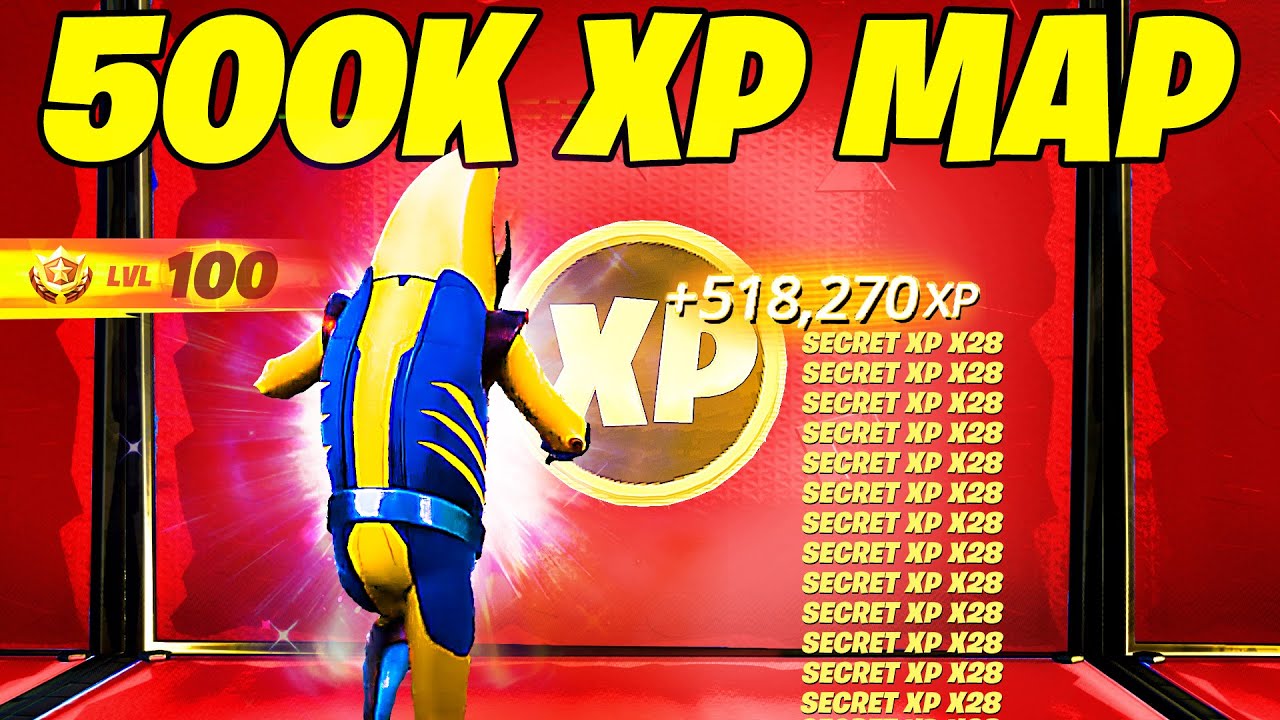 500K Fortnite XP GLITCH Map to LEVEL UP FAST in Chapter 5 Season 3 │ フォートナイト動画まとめ