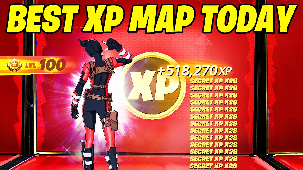 BEST Fortnite XP GLITCH Map to LEVEL UP FAST in Chapter 5 Season 4 ...