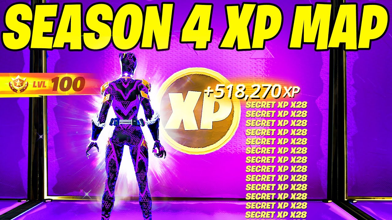 CRAZIEST SEASON 4 Fortnite XP GLITCH Map to LEVEL UP FAST in Chapter 5 Season 4! │ フォートナイト動画まとめ