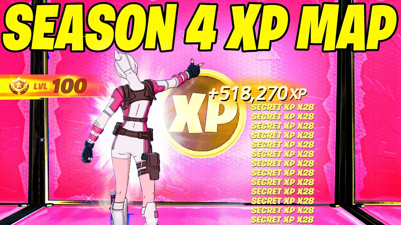 NEW SEASON Fortnite XP GLITCH Map to LEVEL UP FAST in Chapter 5 Season 4! │ フォートナイト動画まとめ