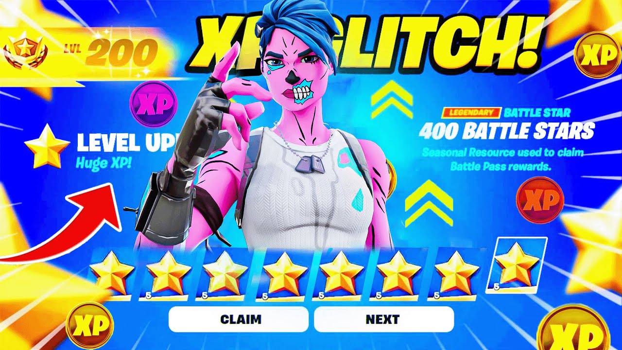 BEST FORTNITE XP GLITCH MAP TO LEVEL UP FAST IN CHAPTER 5 SEASON 4 ...