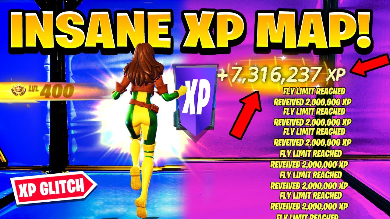 BEST Fortnite XP GLITCH Map to LEVEL UP FAST in Chapter 5 Season 4! │ フォートナイト動画まとめ