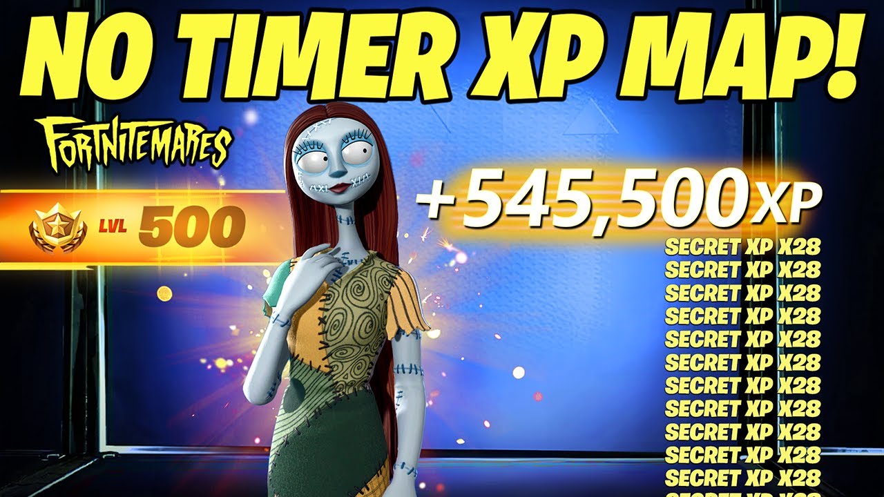 New *NO TIMER* Fortnite XP GLITCH Map to Level Up Fast in Chapter 5 ...