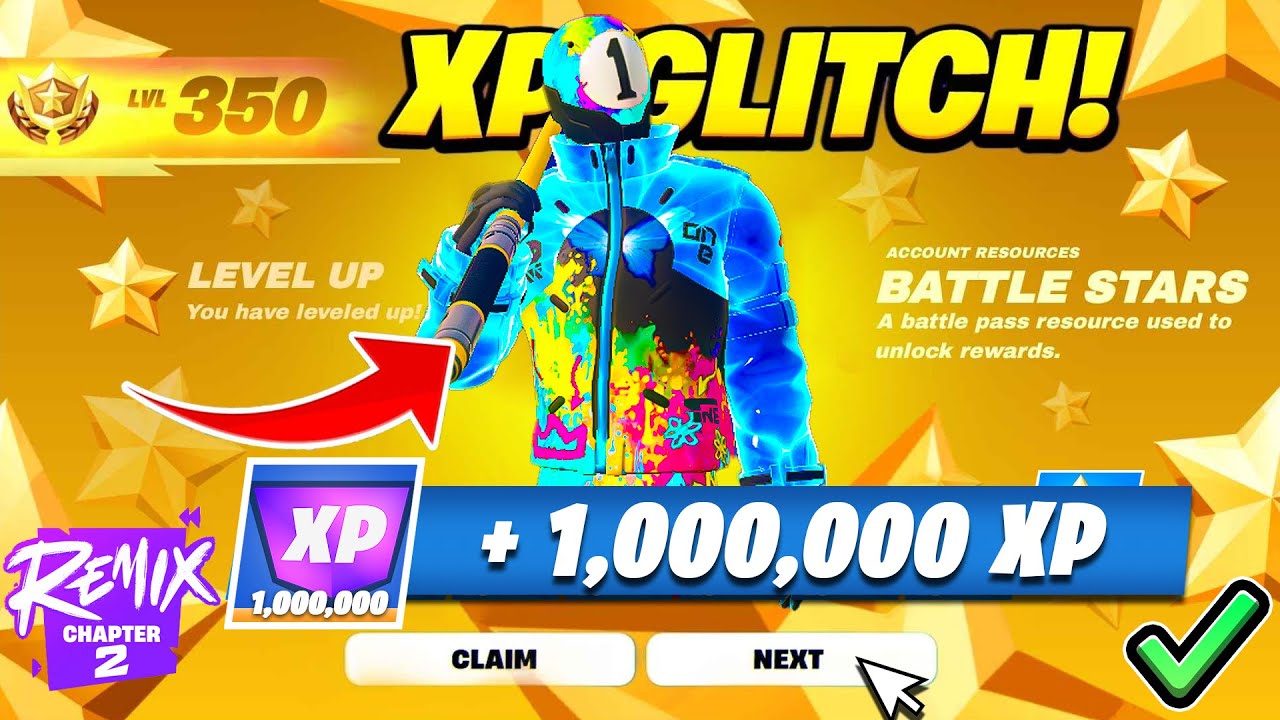 BEST SEASON REMIX Fortnite XP GLITCH Map to LEVEL UP FAST in Chapter 5 ...