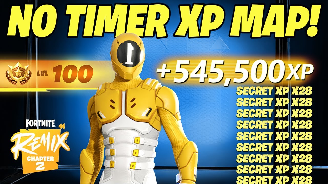 New *NO TIMER* Fortnite XP GLITCH Map to Level Up Fast in Chapter 2 ...