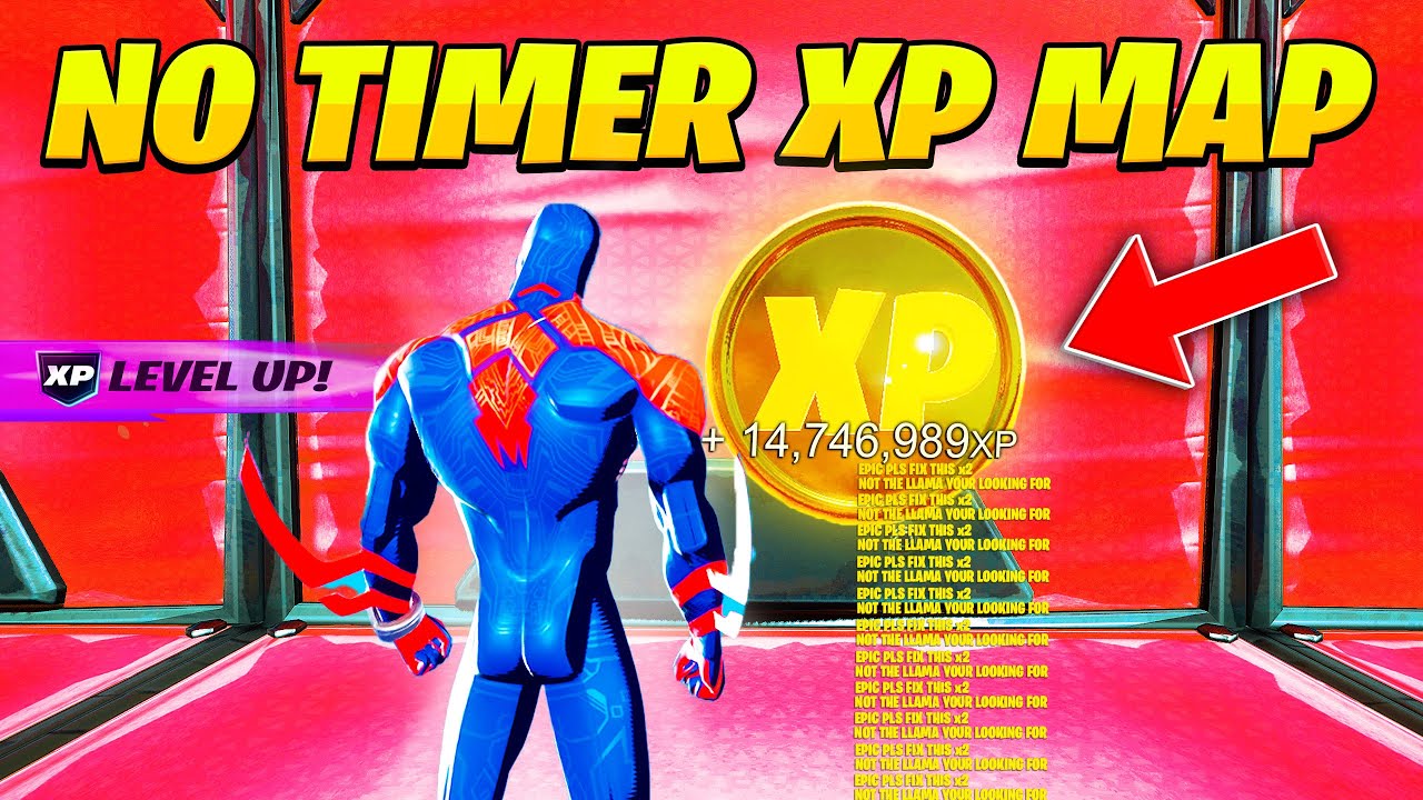 *GAME BREAKING* NO TIMER XP GLITCH Map to LEVEL UP FAST (Fortnite ...