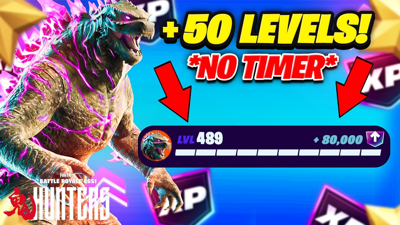 *No Timer* GAME BREAKING FORTNITE XP GLITCH Map to LEVEL UP FAST │ フォート ...