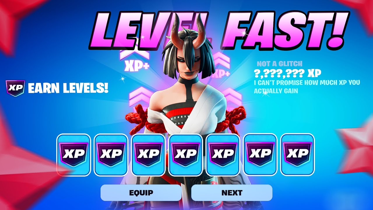 *GAME BREAKING* NO TIMER XP GLITCH Map to LEVEL UP FAST (Fortnite Chapter 6) │ フォートナイト動画まとめ