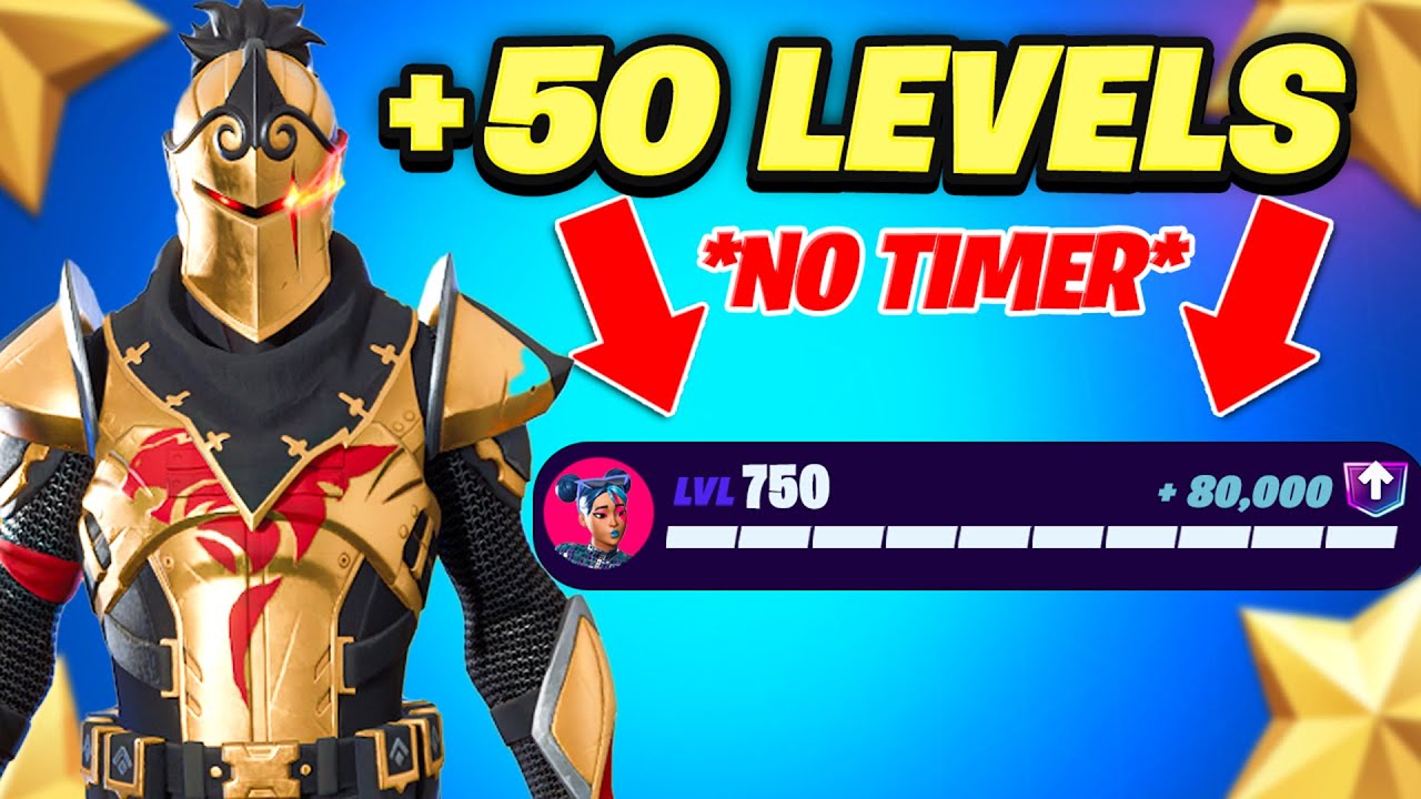 *NO TIMER Game Breaking FORTNITE XP GLITCH Map to LEVEL UP FAST in Chapter 6 │ フォートナイト動画まとめ