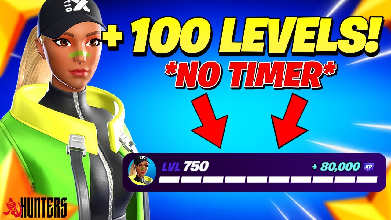 *No Timer* Game Breaking FORTNITE XP GLITCH MAP to LEVEL UP FAST! │ フォートナイト動画まとめ