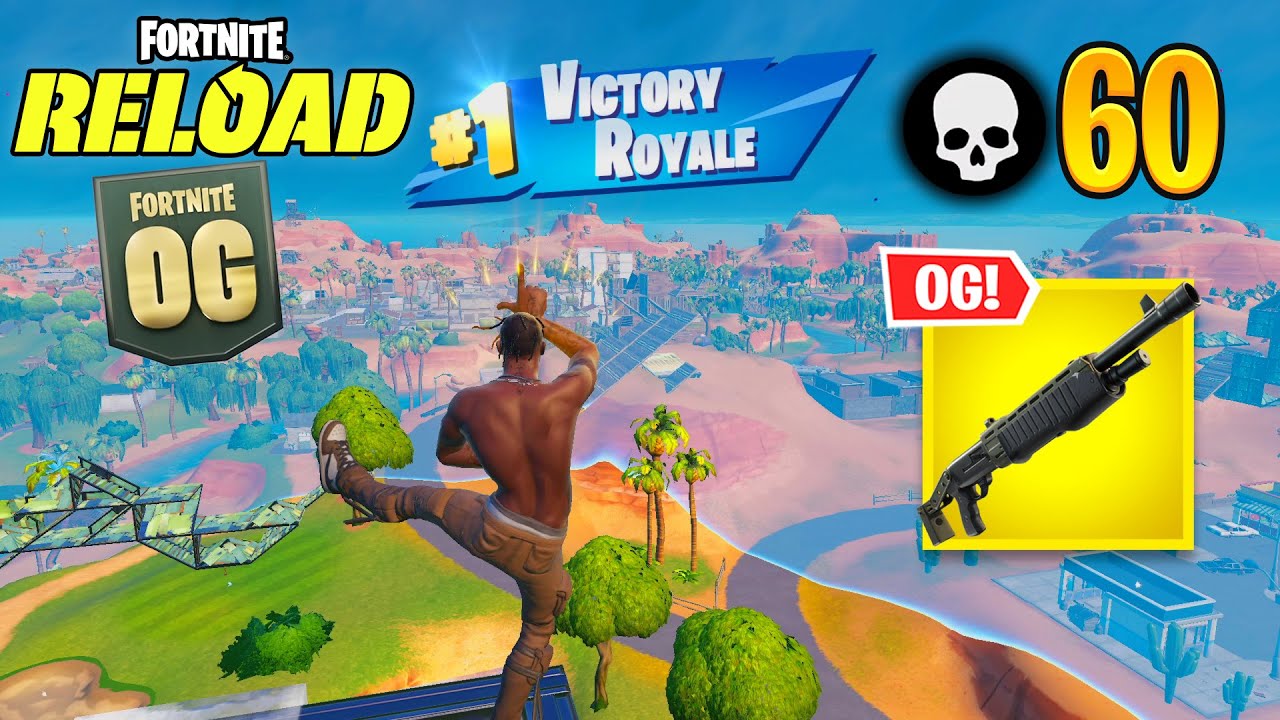 Fortnite Reload | 60 Kill Solo Ranked Win Full Gameplay (Keyboard ...