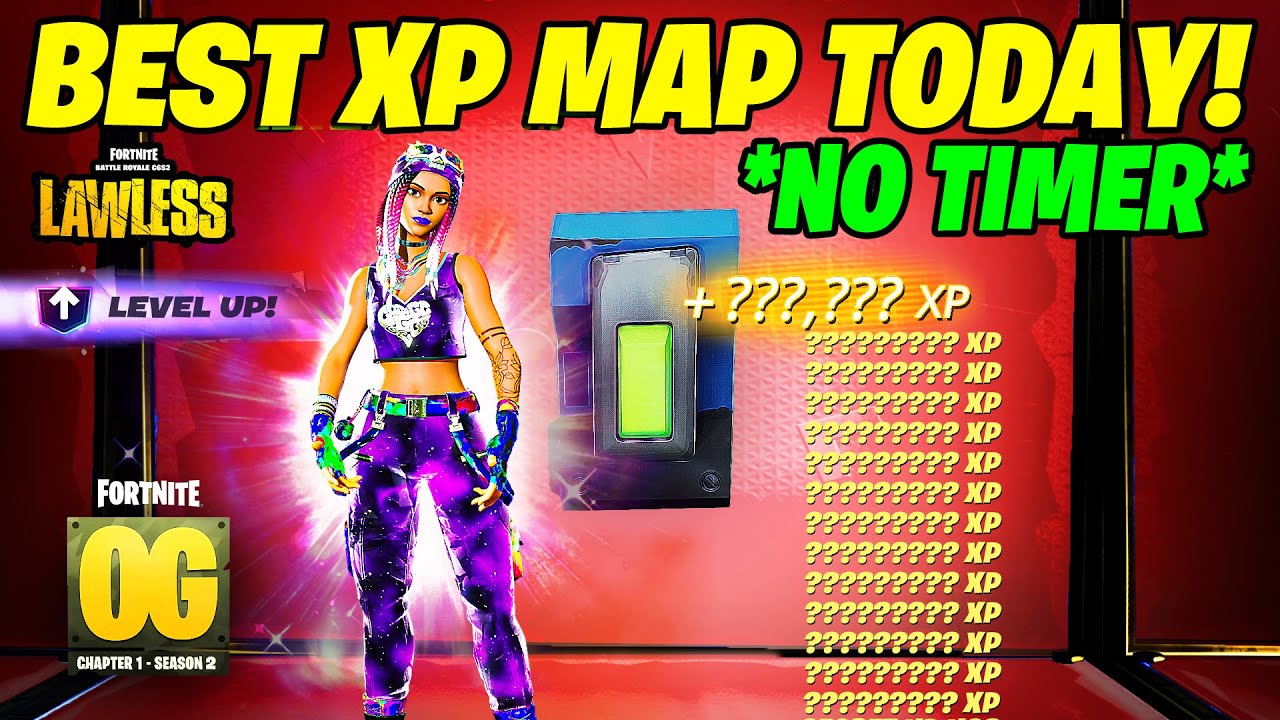 NEW NO TIMER Fortnite XP GLITCH Map to LEVEL UP in Chapter 6 Season 2! │ フォートナイト動画まとめ