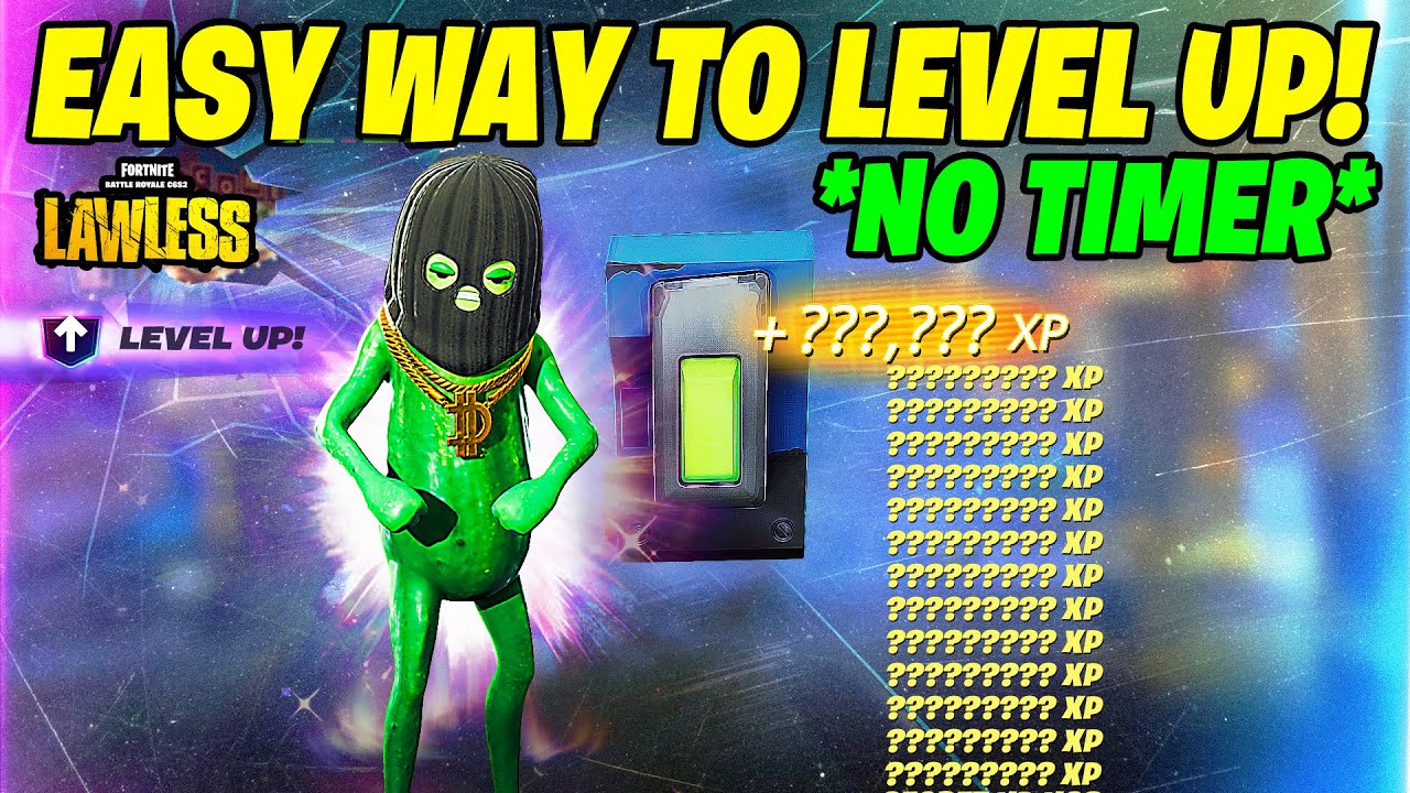 NO TIMER Fortnite XP Map to LEVEL UP in Chapter 6 Season 2! │ フォートナイト動画まとめ