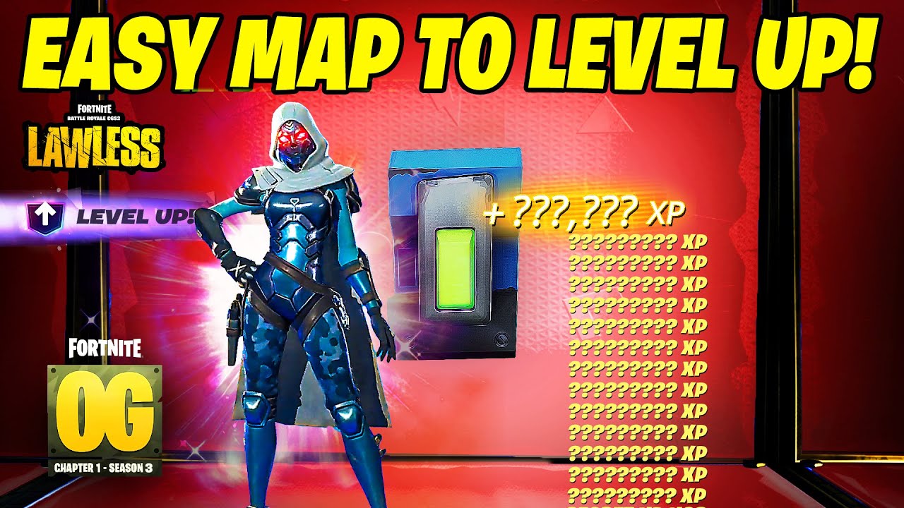 NEW EASY Fortnite XP Map to LEVEL UP in Chapter 6 Season 2! │ フォートナイト動画まとめ