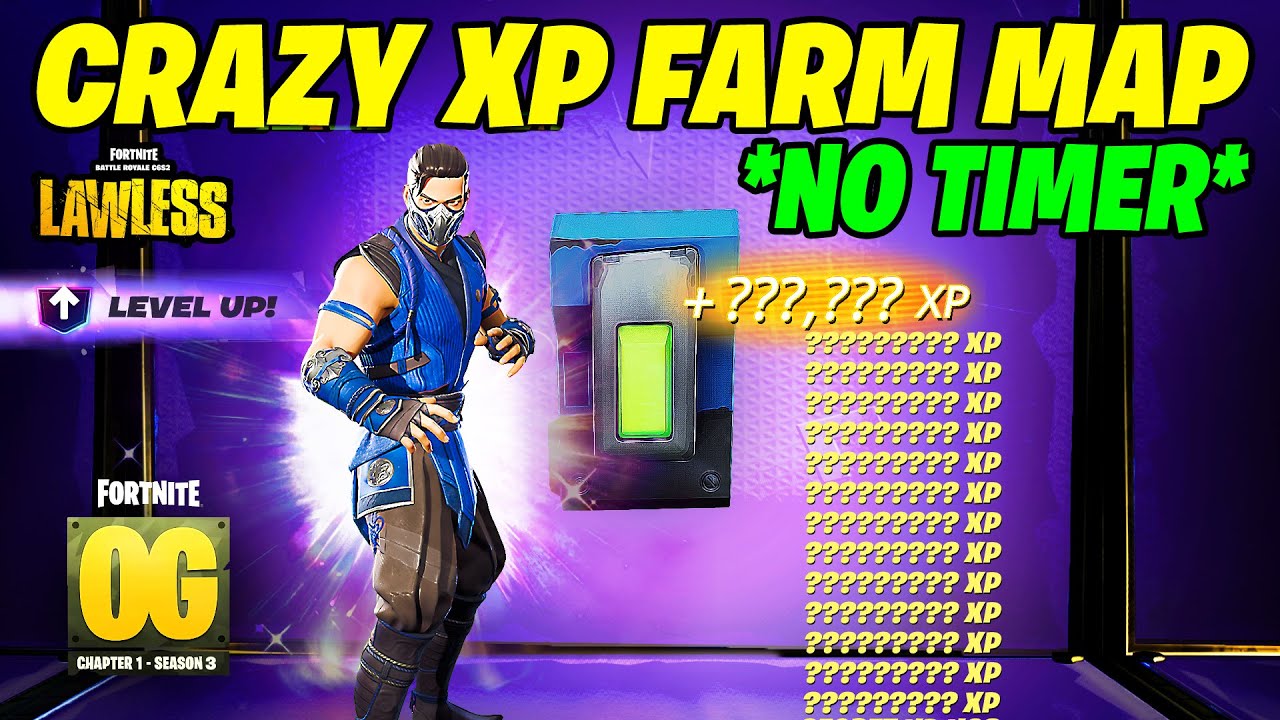NEW NO TIMER Fortnite XP Map to LEVEL UP in OG SEASON 3! (Chapter 6 Season 2) │ フォートナイト動画まとめ
