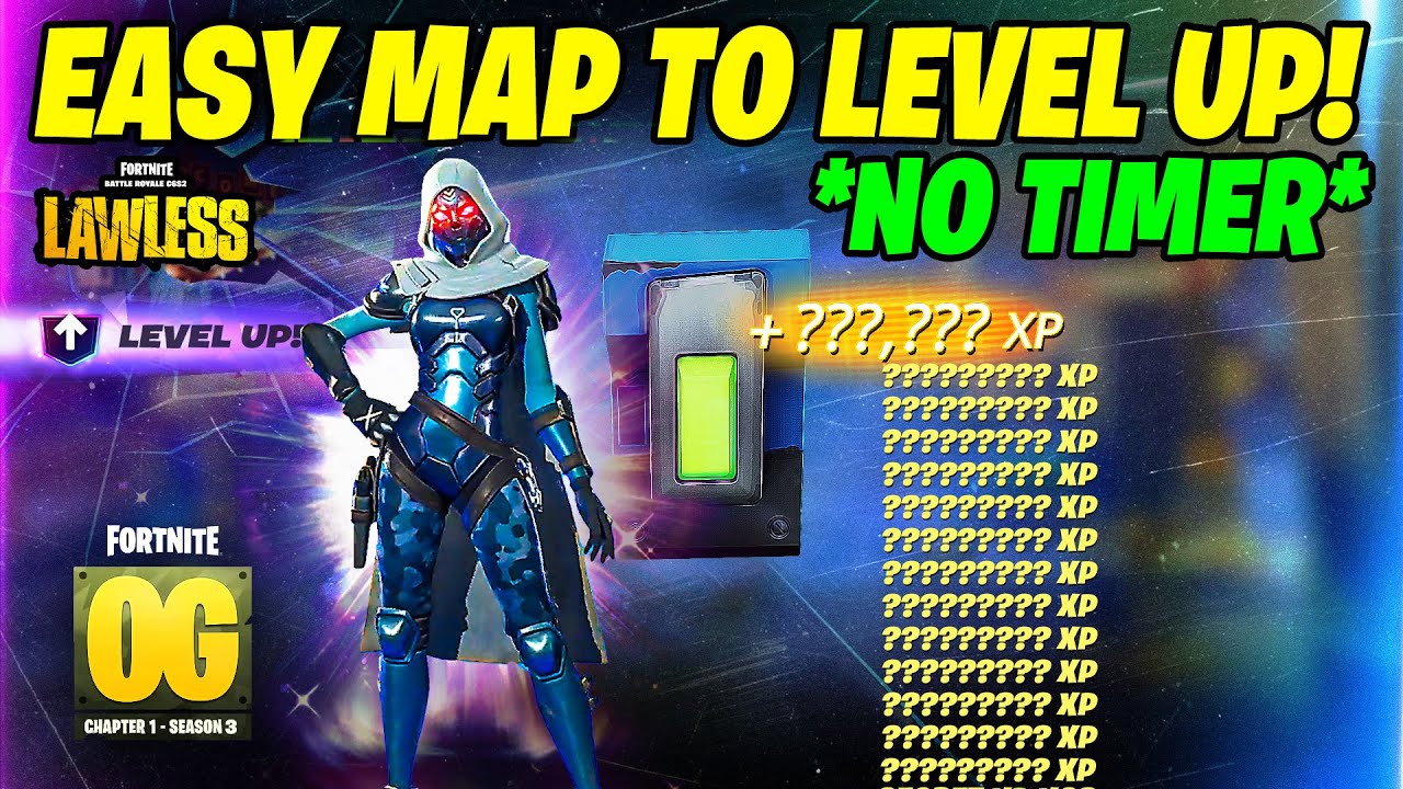 NEW NO TIMER Fortnite XP Map to LEVEL UP in OG SEASON 3! (Chapter 6 ...
