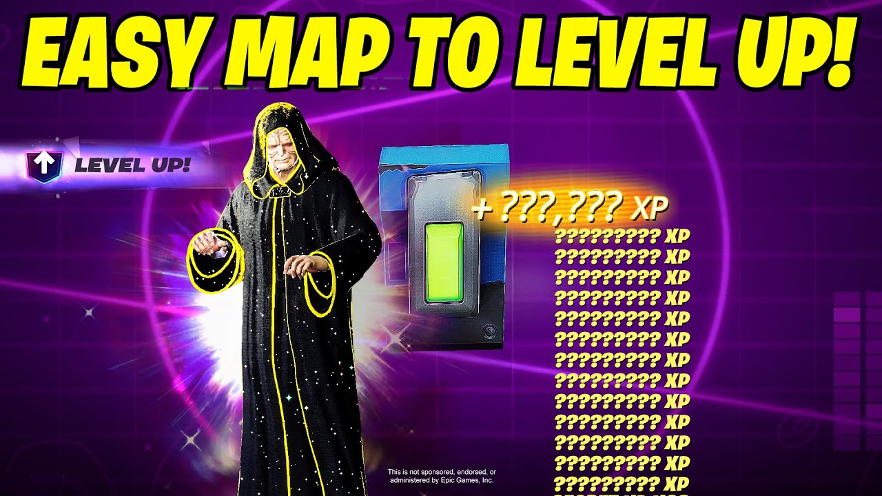 NEW SEASON Fortnite XP Map to LEVEL UP in Chapter 6 Season 3! │ フォートナイト ...