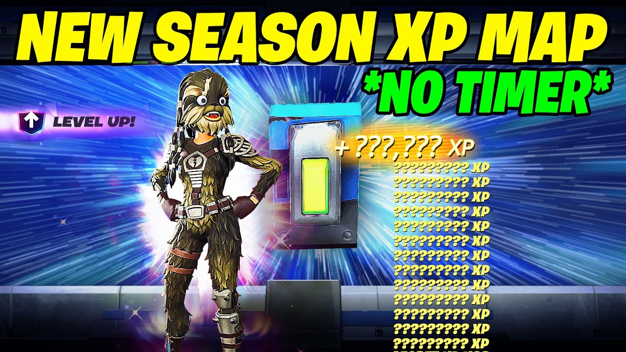 NEW SEASON NO TIMER Fortnite XP Map to LEVEL UP in Chapter 6 Season 3 ...