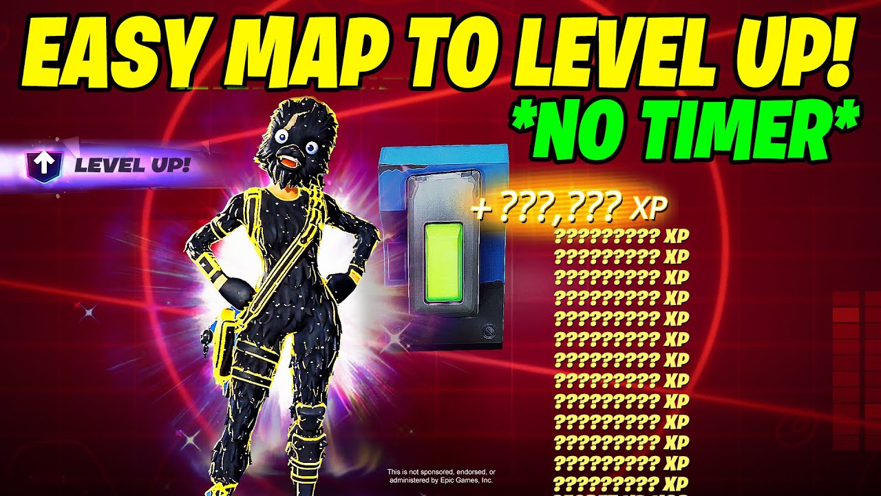 NEW SEASON NO TIMER Fortnite XP Map to LEVEL UP in Chapter 6 Season 3! │ フォートナイト動画まとめ