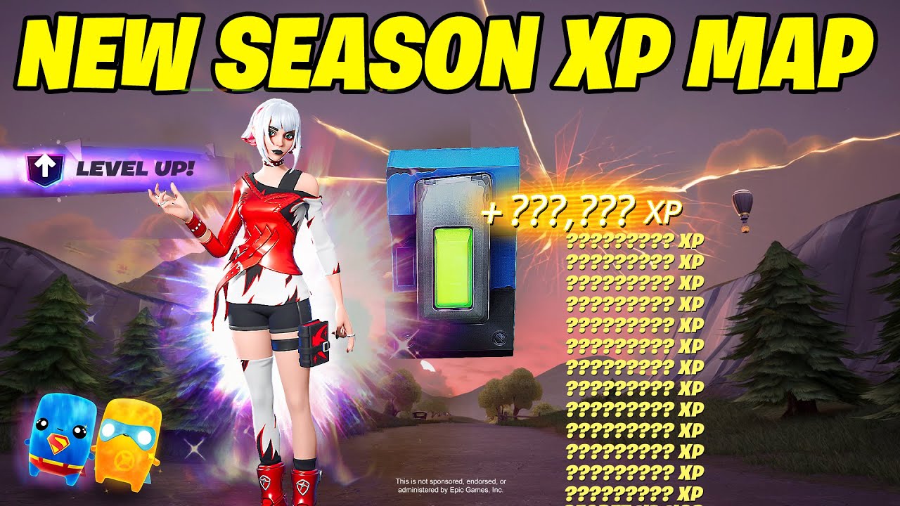 NEW Fortnite XP Map to LEVEL UP in Chapter 6 Season 3! │ フォートナイト動画まとめ
