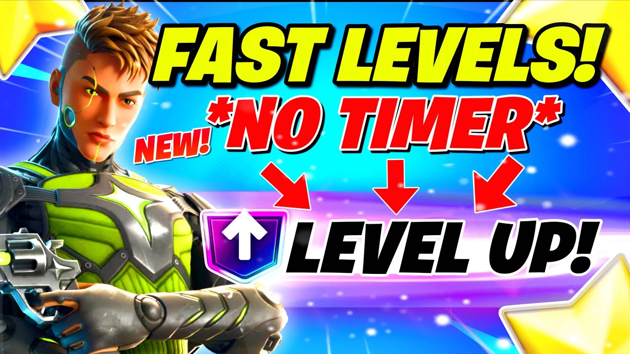 *NEW NO TIMER* Fortnite XP MAP How To LEVEL UP FAST in CHAPTER 6 SEASON ...