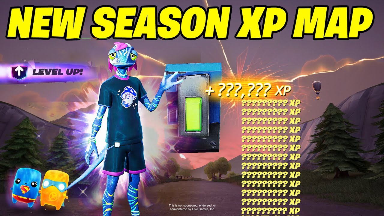 NEW SEASON Fortnite XP Map to LEVEL UP in Chapter 6 Season 3! │ フォートナイト動画まとめ
